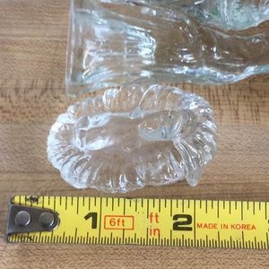 Catholic | Art | New 6piece Clear Glass Nativity Set | Poshmark